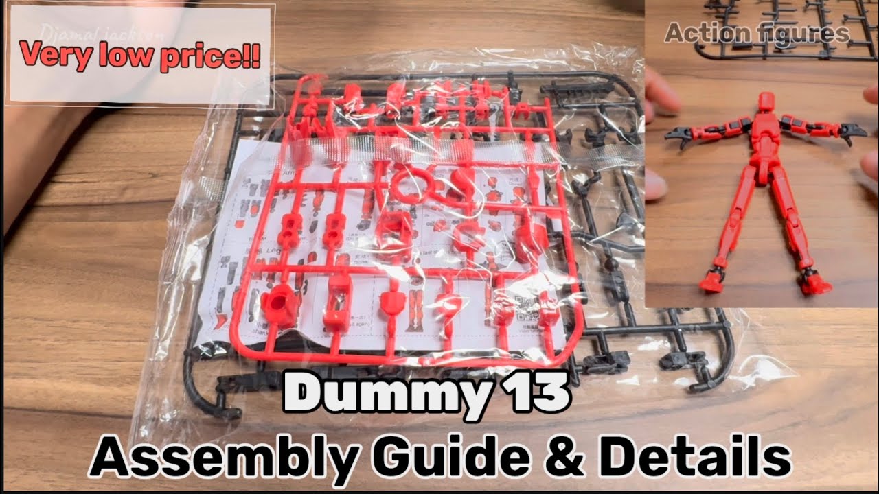 Dummy 13 assembly guide and details - YouTube