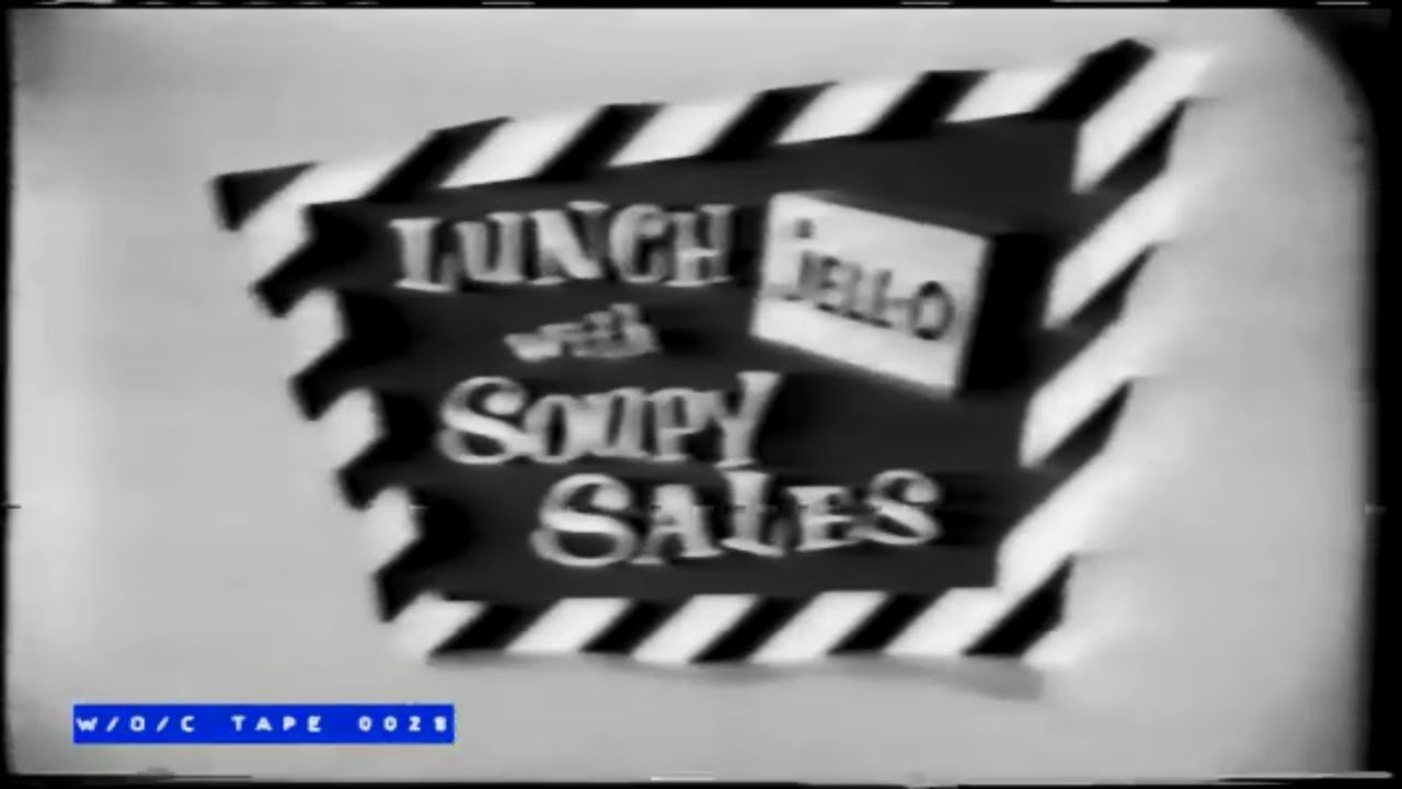 Soupy Sales "Jello Presents Lunch with Soupy Sales" - 1959 - YouTube