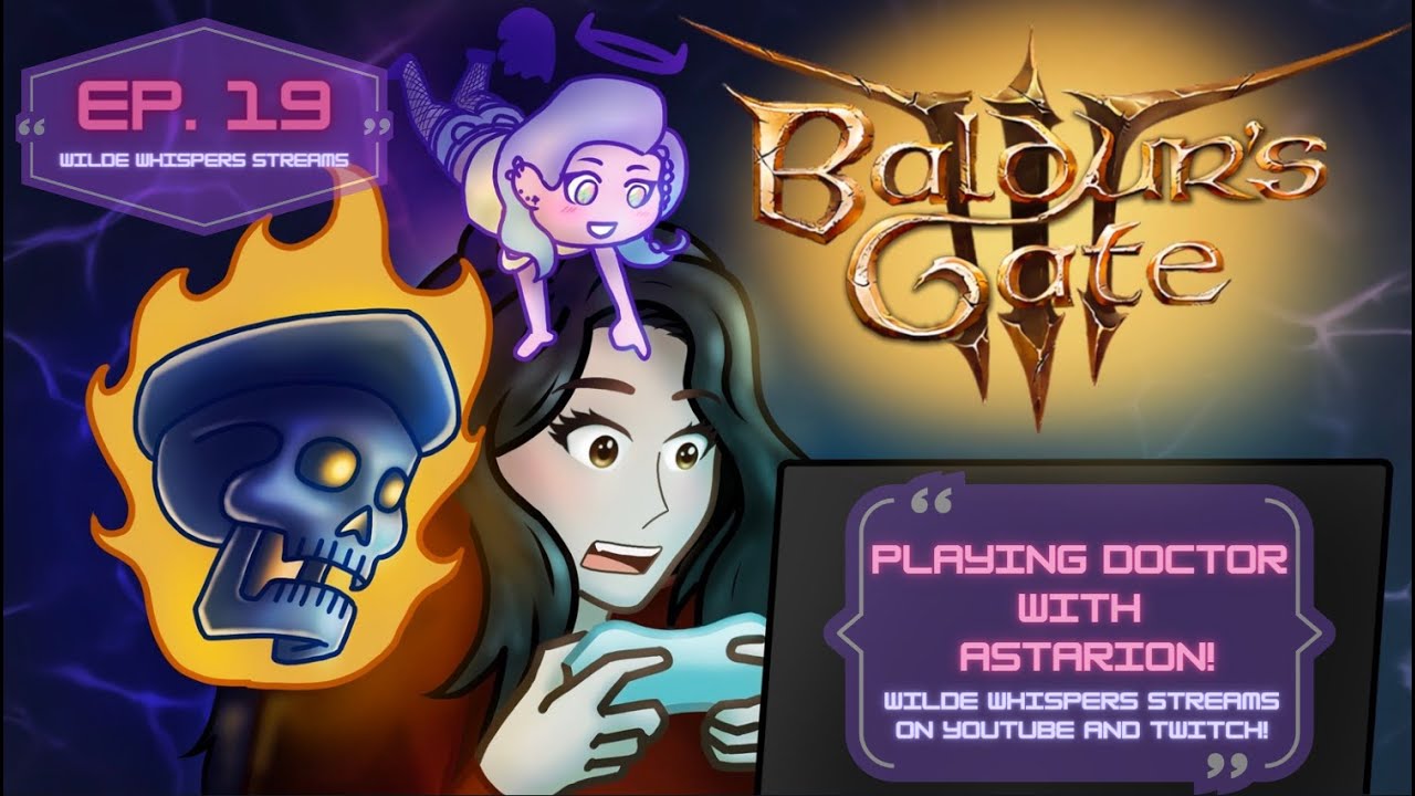 Baldur's Gate 3 (BG3) - Playing Doctor with Astarion! - YouTube