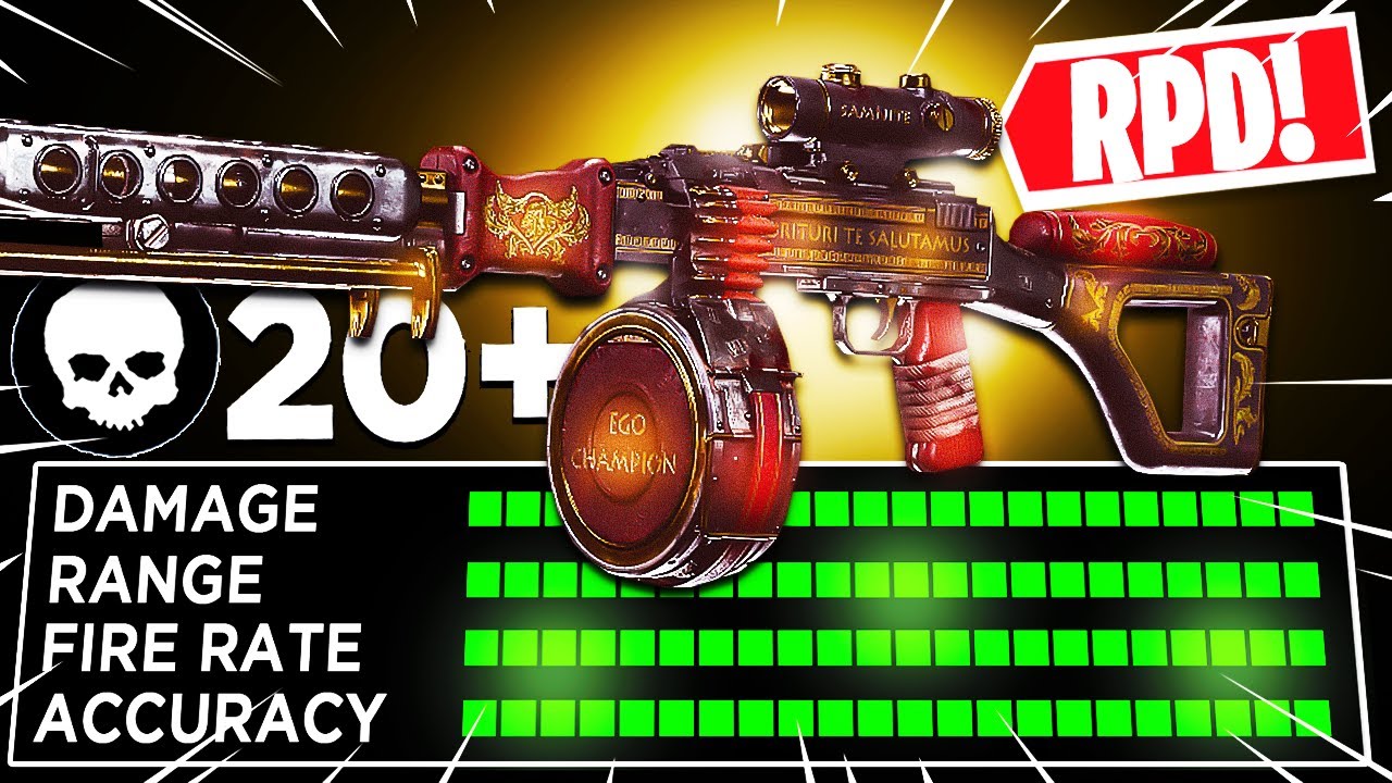 24 KILLS w the *OVERPOWERED* RPD on REBIRTH ISLAND WARZONE (BEST RPD ...