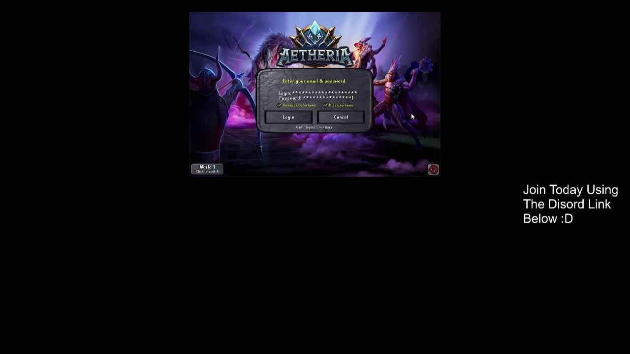 AETHERIA RSPS | NEW SERVER | Starting From The Bottom - YouTube