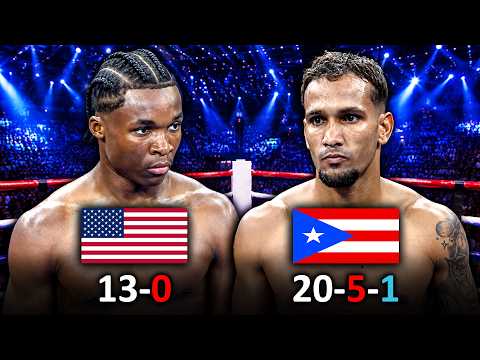 Abdullah Mason (USA) vs Luis Lebron (Puerto Rico) | Full Fight Highlights