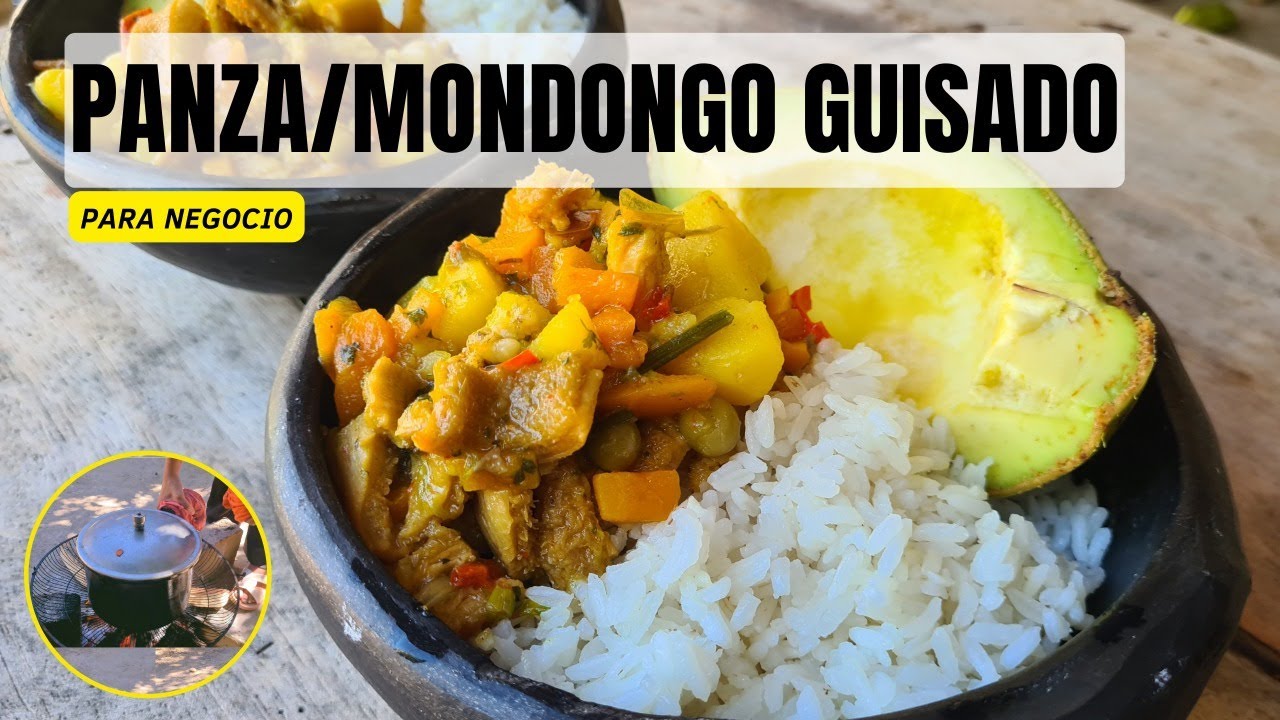 CÓMO HACER PANZA GUISADA - MONDONGO GUISADO - MONDONGO GUISADO COLOMBIANO ️ 🏻 - YouTube