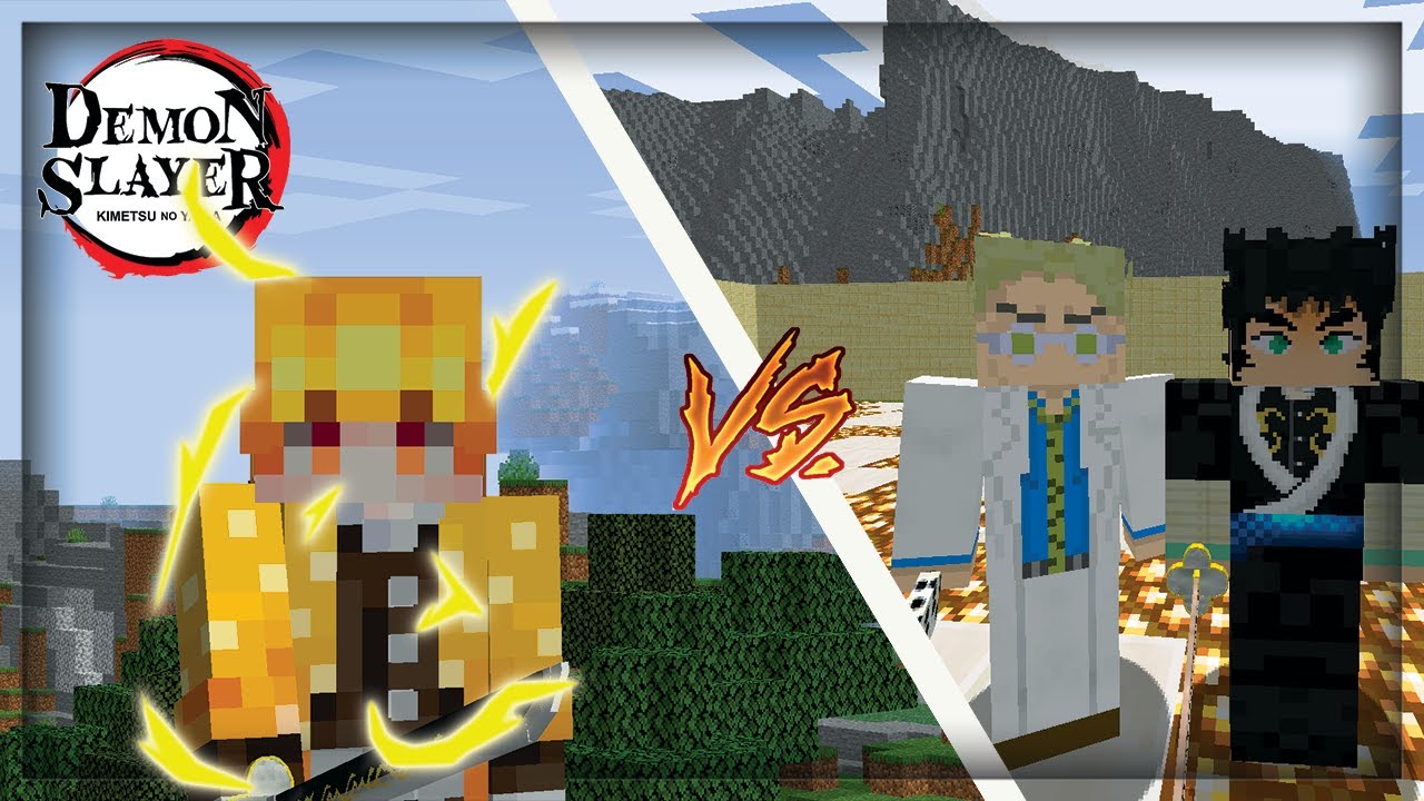 Zenitsu vs Everyone | Minecraft Demon Slayer Mod Battle - YouTube