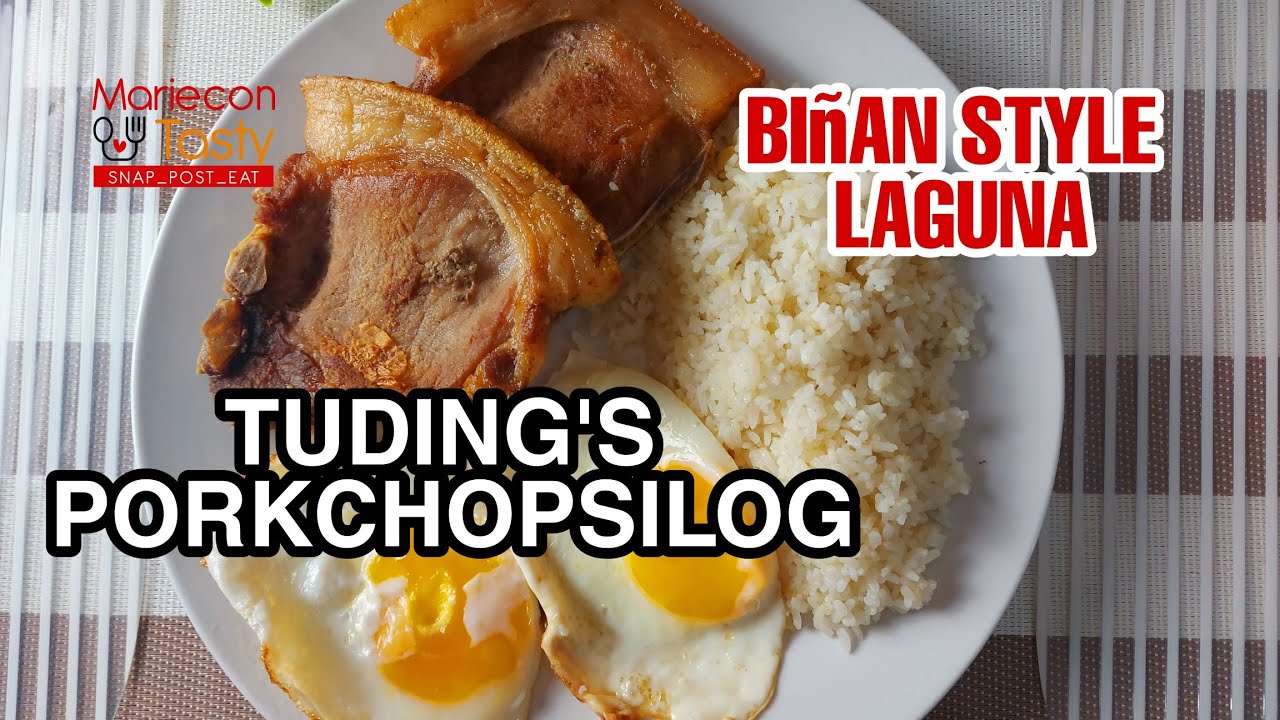 TUDINGS PORKCHOP/PORKCHOPSILOG/TUDINGS RECIPE - YouTube