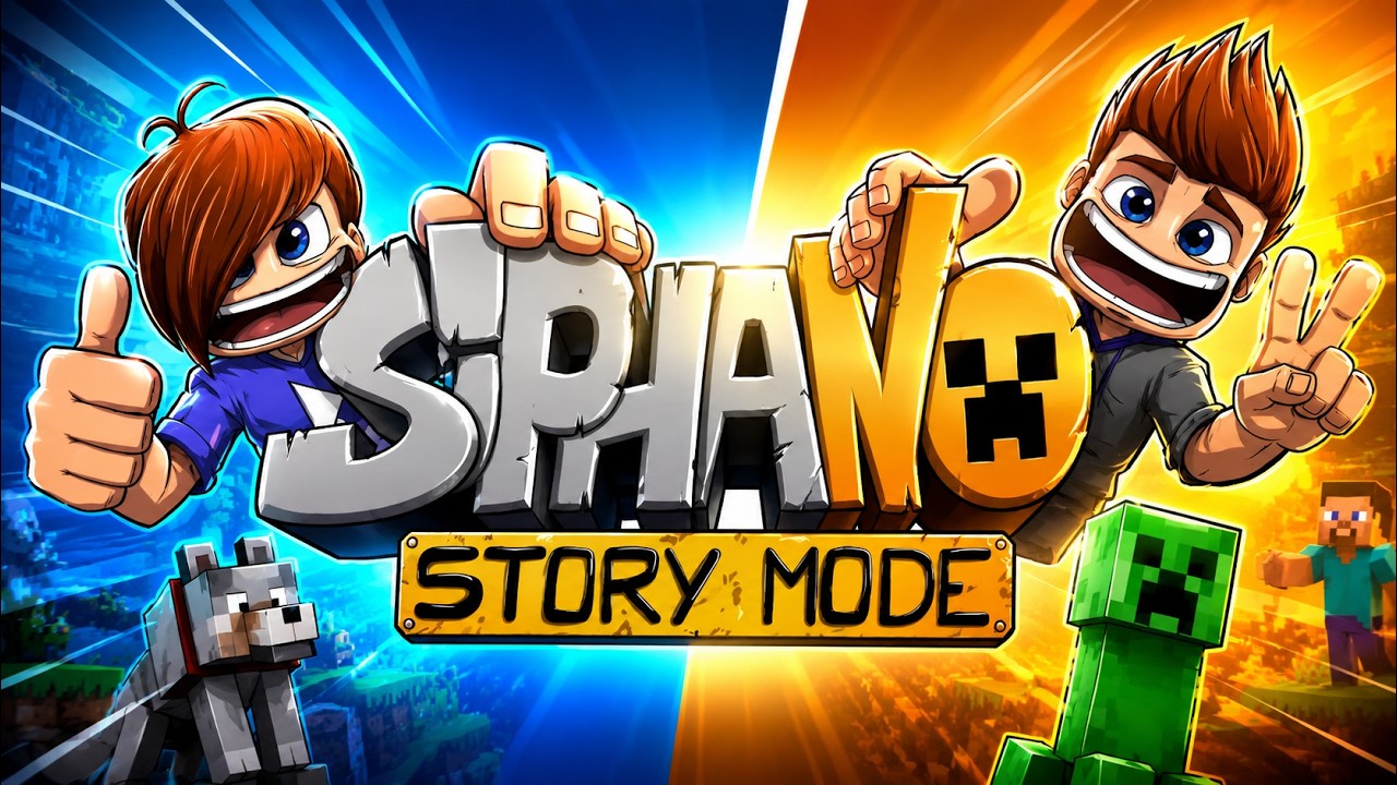 Siphano Story Mode #01 : Mon Mystérieux Sauveur | Minecraft Scénarisé ...