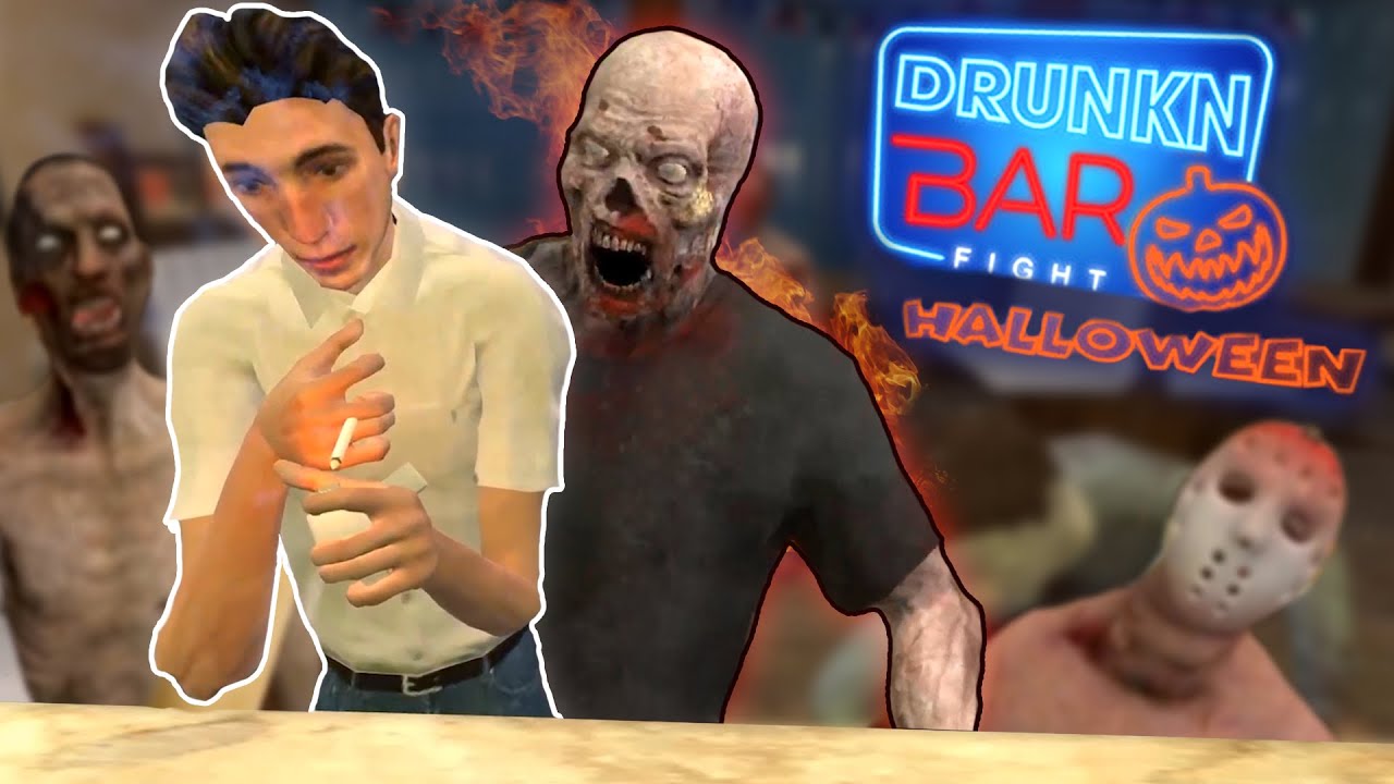 Bar Fight - End of the World 2020 (Drunkn Bar Fight Halloween) - YouTube