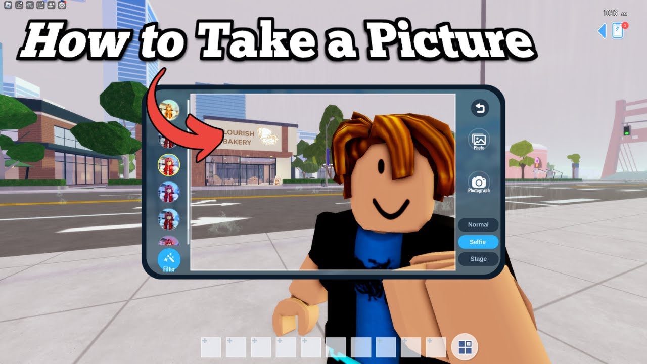 How to Take a Picture in Metro Life Roblox Rp - Full Guide - YouTube