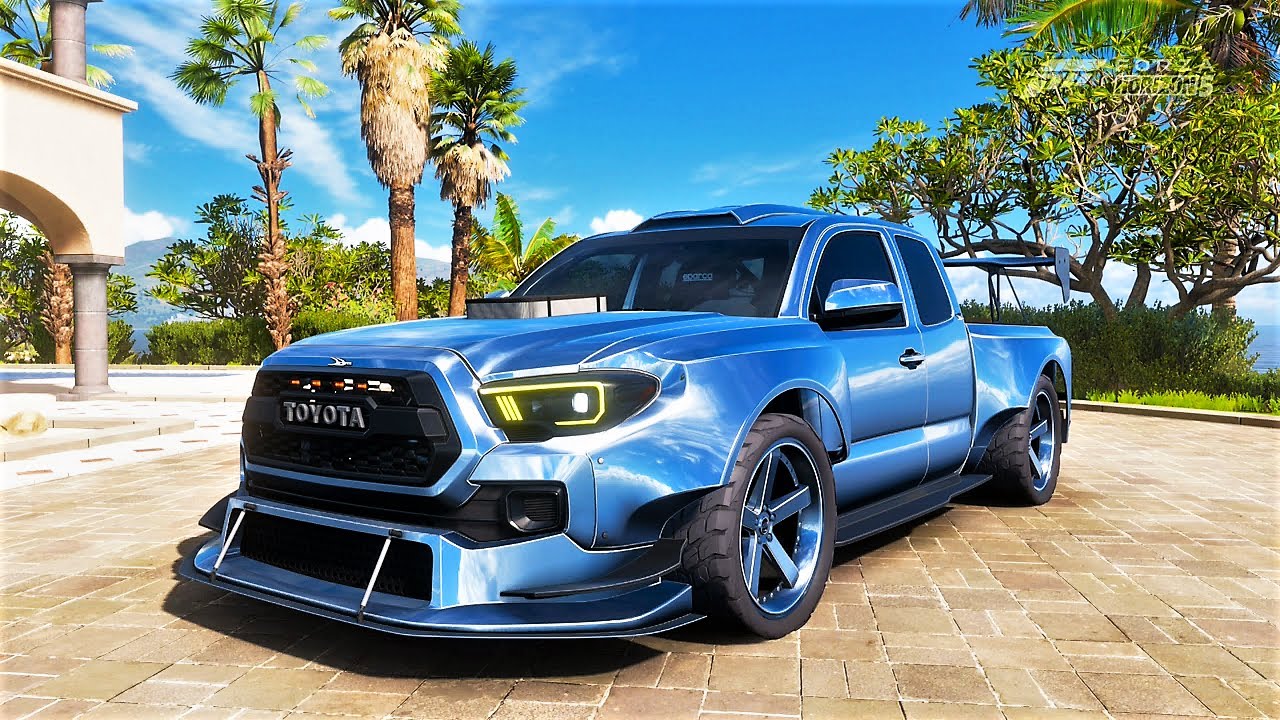 Forza Horizon 5| 1,200HP 2019 TOYOTA TACOMA [Street Truck Build] - YouTube