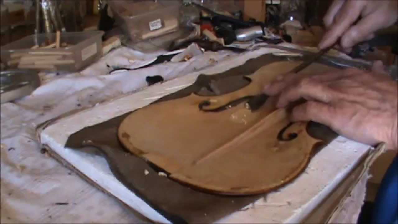 Jochen Bruenjes - SOUNDPOST PATCH VIOLIN REPAIR バイオリン скрипка 小提琴 400 ...