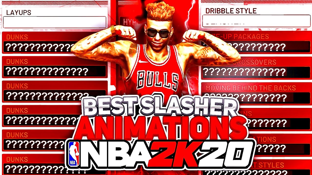 THE BEST ANIMATIONS FOR SLASHERS IN NBA2K20 + FULL DRIBBLE TUTORIAL ...