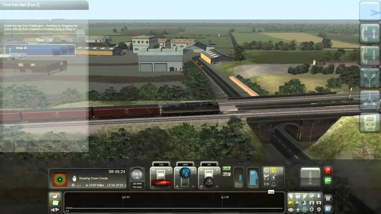 Train Simulator 2013 - Third Rail Mail (Part 2) - Class 47 Intercity ...