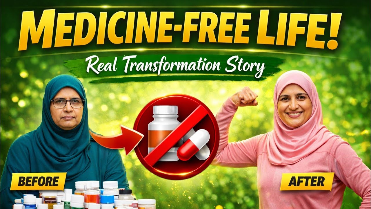 💊 ️ Medicine-Free Life Is Possible!A true success story from our ...