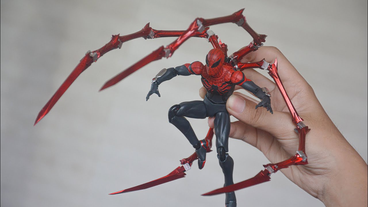 Mafex custom superior spider man suit ps5 (By:newtan_custom - YouTube