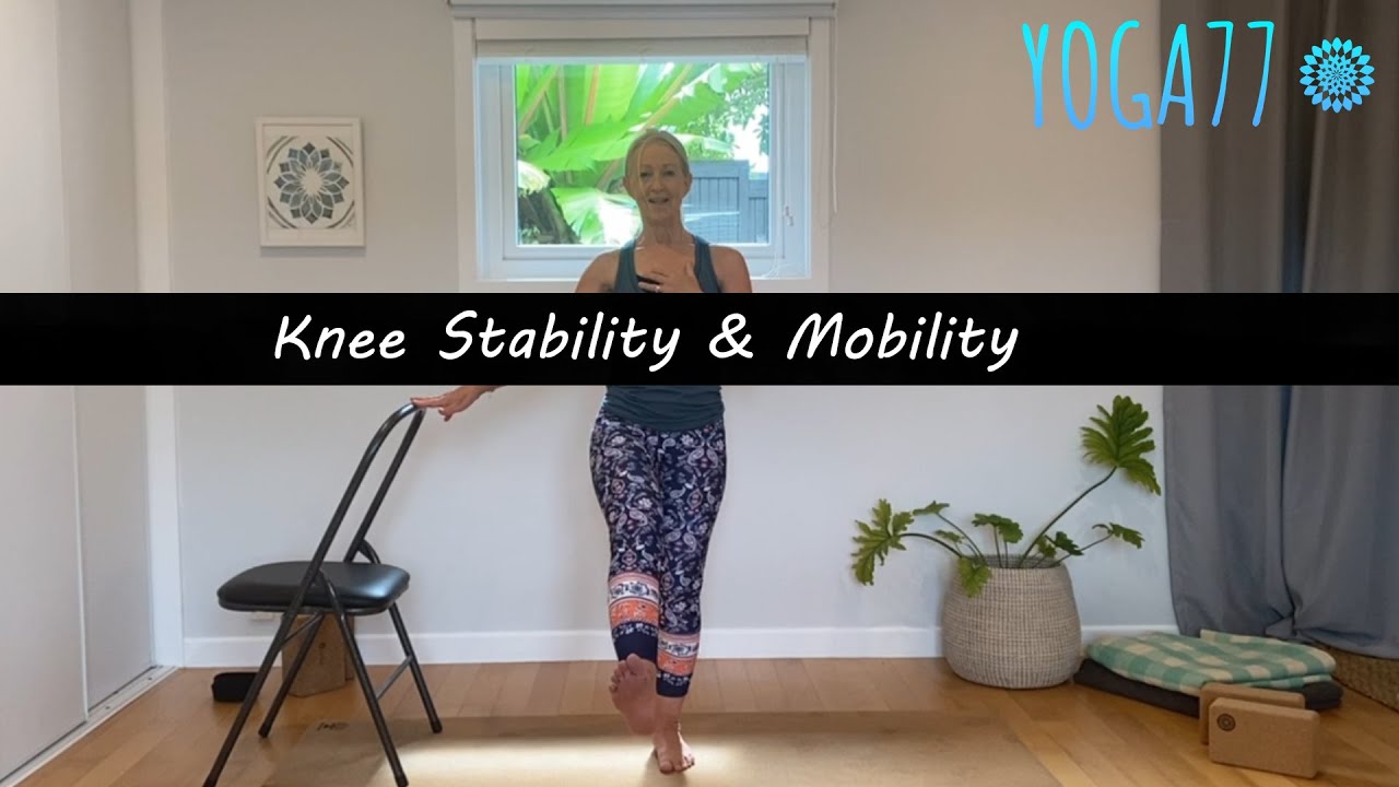 Knee Stability & Mobility Somatic Yoga - YouTube