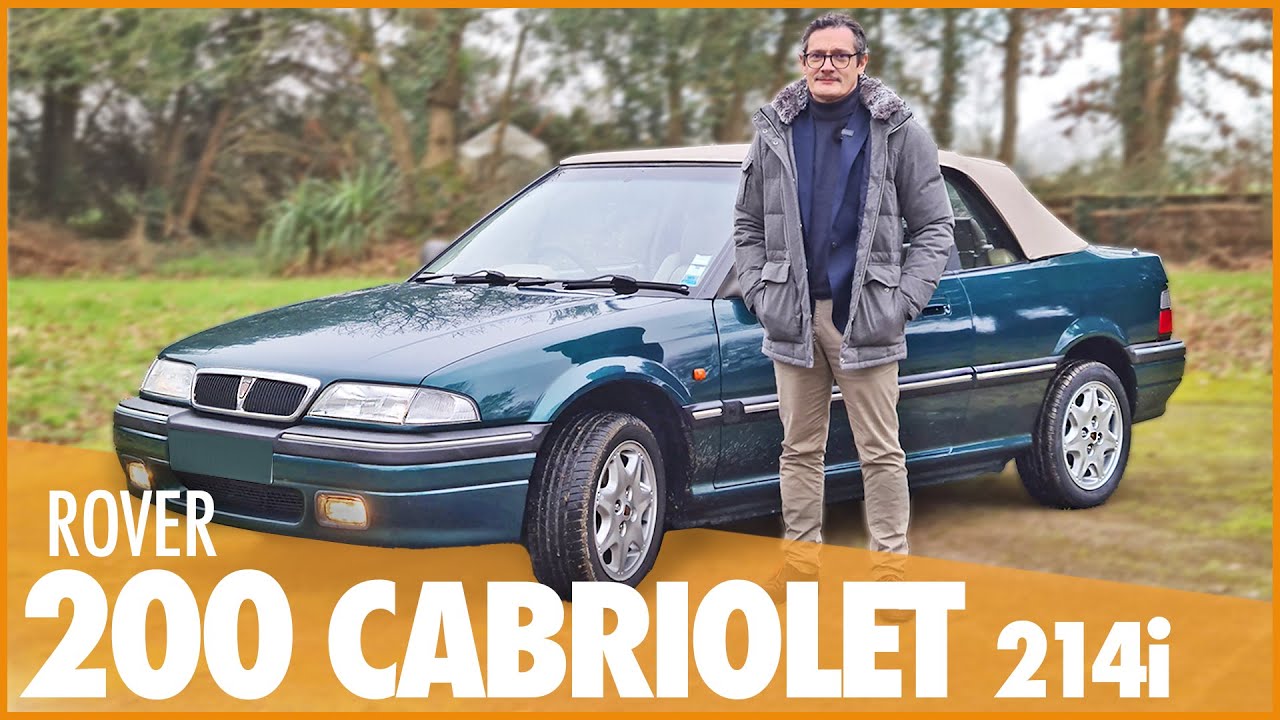 Un CABRIOLET 4 places MOINS de 4000€ c'est possible 🇬🇧 La ROVER 214i ...