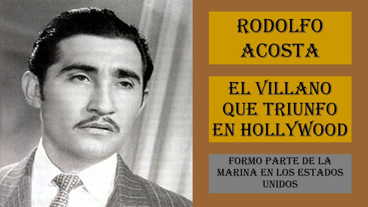 Rodolfo Acosta - YouTube