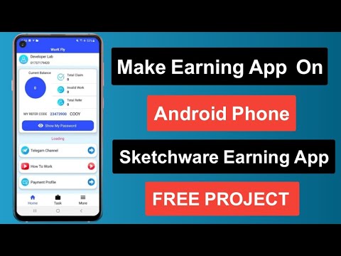 Create Earning App On Android | Sketchware Earning App Free Project ...