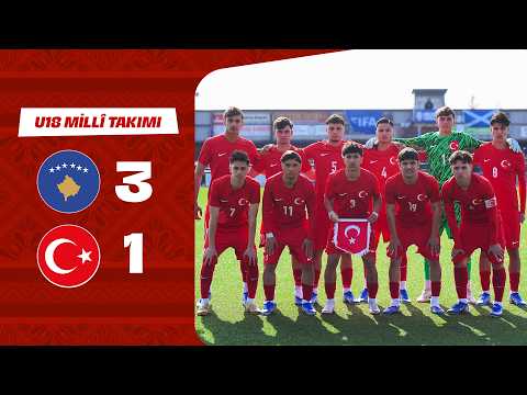 Maç Özeti | U18 Kosova 3-1 U18 Türkiye| UEFA Avrupa Şampiyonası B Ligi 1. Tur