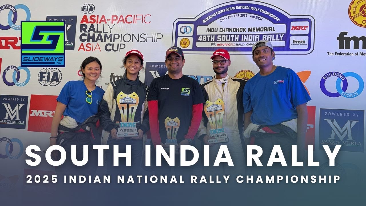 South India Rally 2025, Chennai | Round 1 Indian National Rally ...