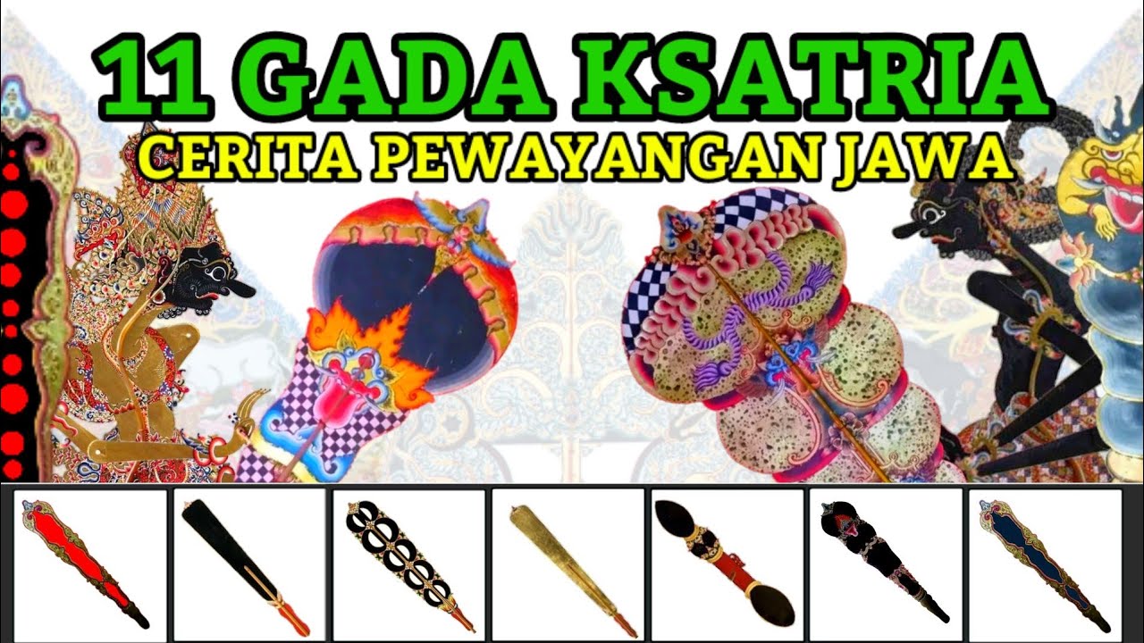 Senjata Terkuat di Dunia Pewayangan Jawa | Ari Poncowolo - YouTube