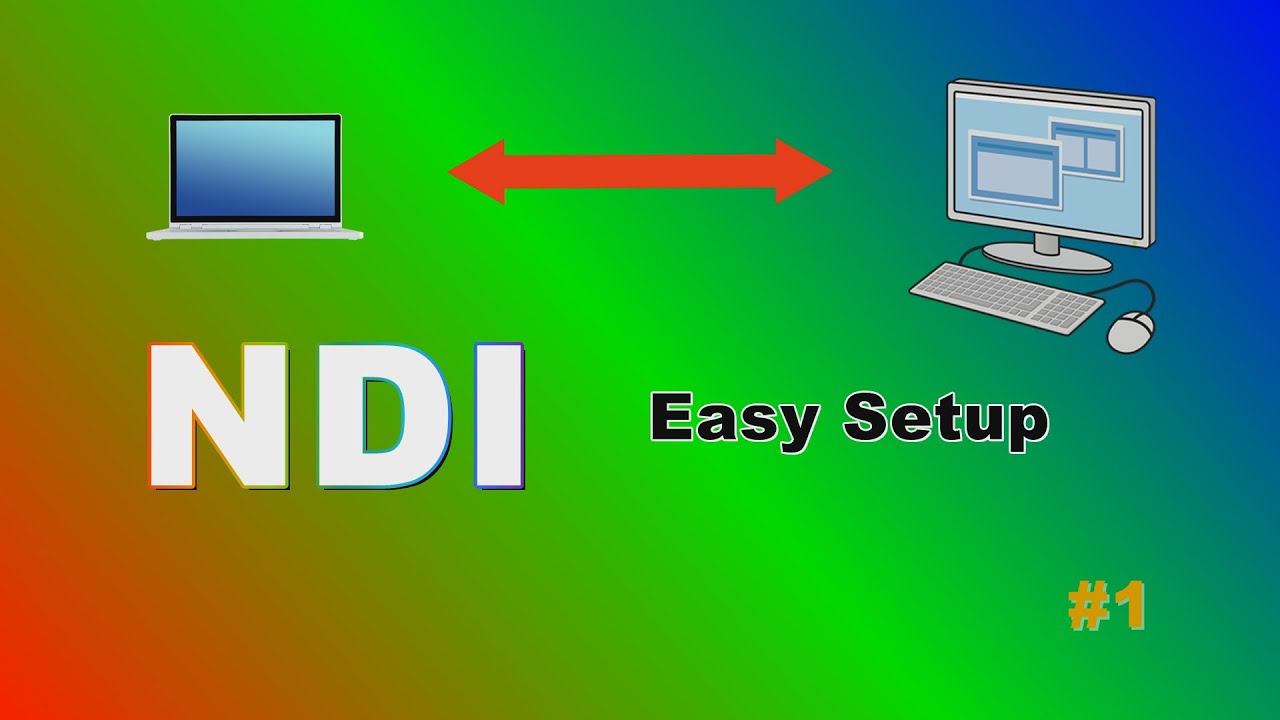 NDI easy setup - YouTube