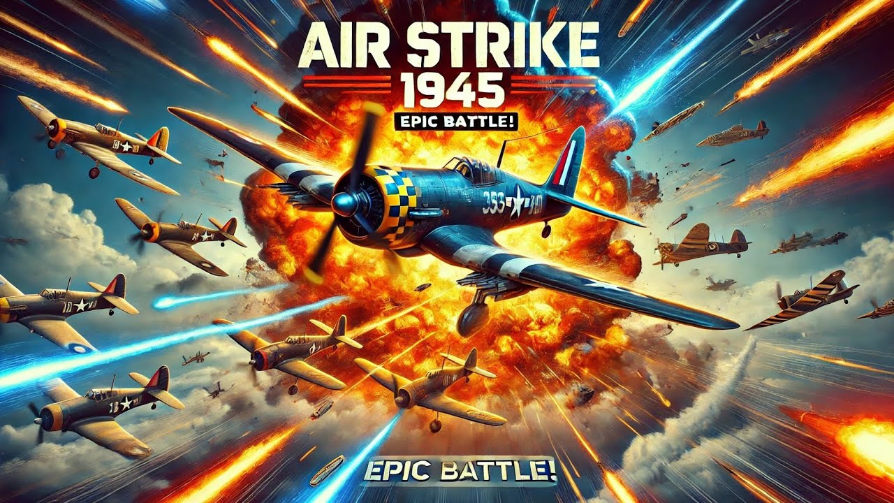 Air Strike 1945 - First Gameplay | Intense Dogfights & Explosive Action ...