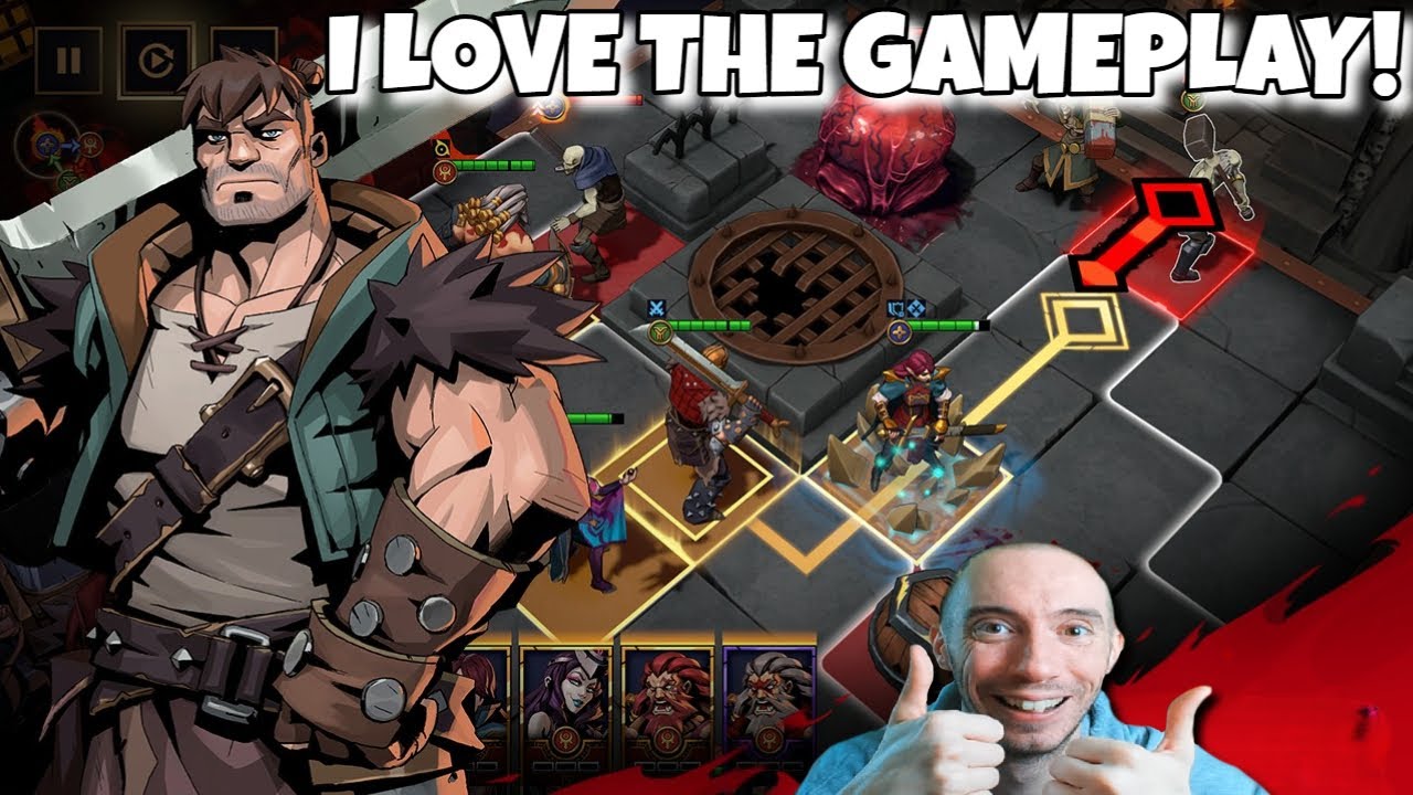 Grimguard Tactics Fantasy RPG First Impressions Review - YouTube