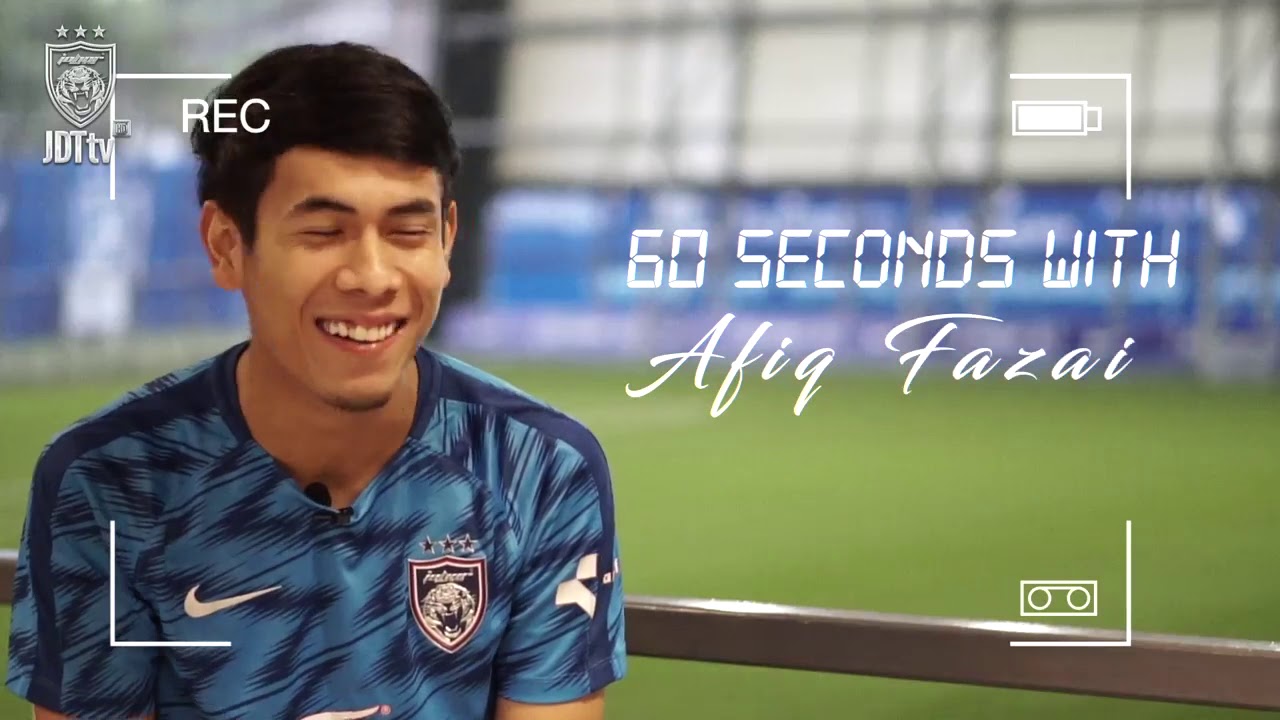 60 seconds with Afiq Fazail - YouTube