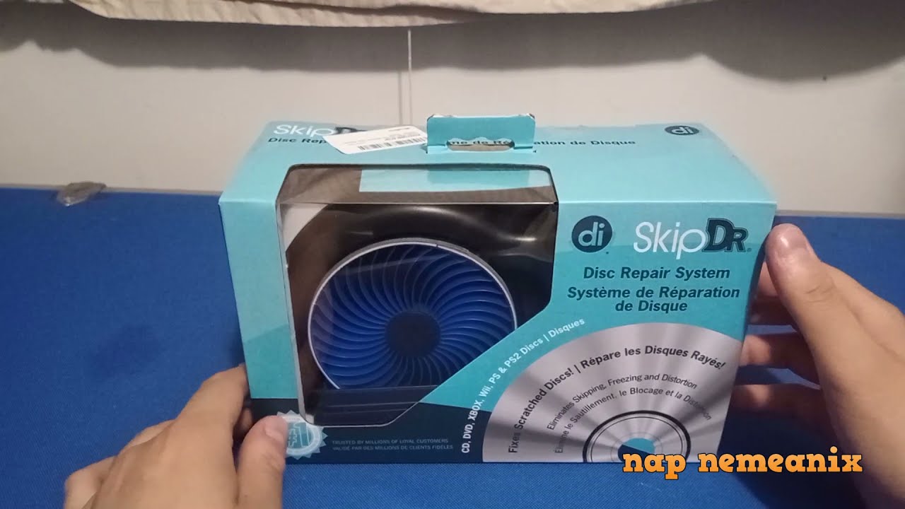 Digital Innovations SkipDr Disc Repair System Unboxing - YouTube