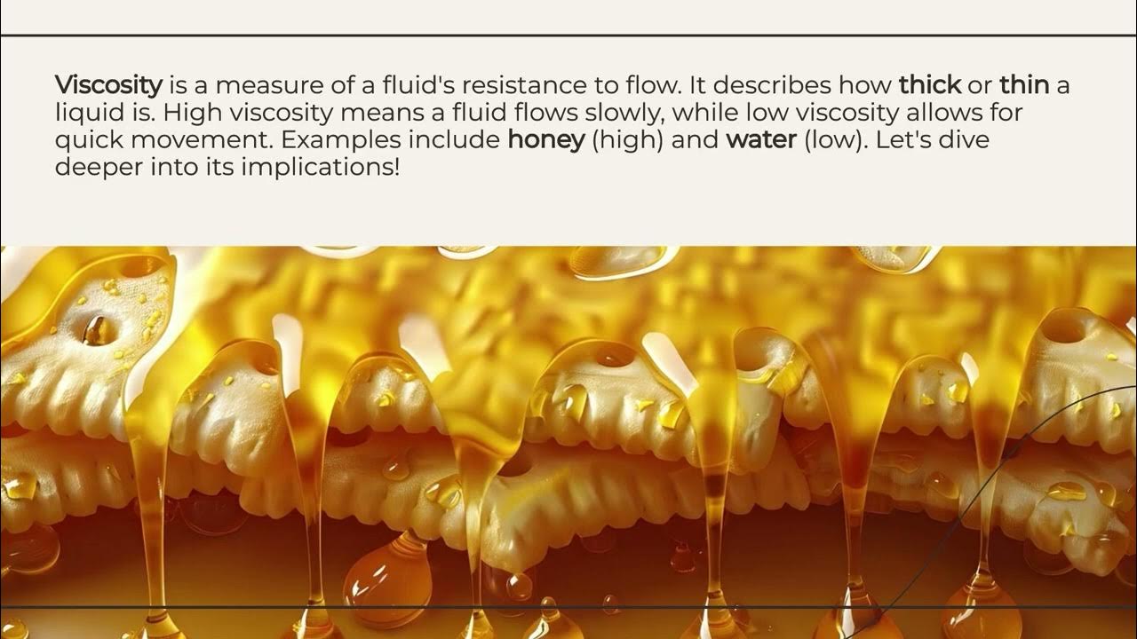Understanding Viscosity vs. Density: Key Concepts in Fluid Dynamics - YouTube
