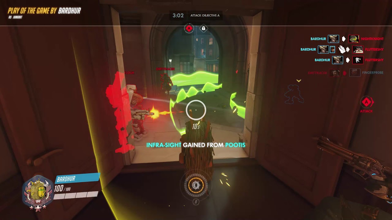 junkrat cleaning up the yard 18 09 29 10 38 38 - YouTube