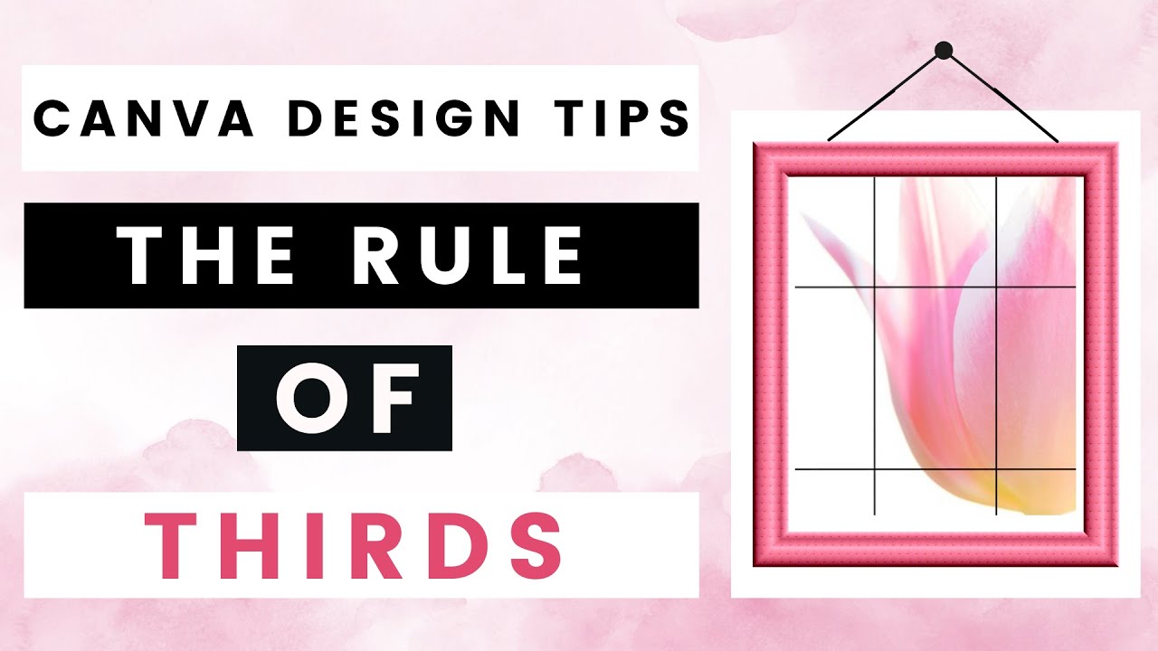 Canva Design Tips including the Rule of Thirds | 15 mins - YouTube