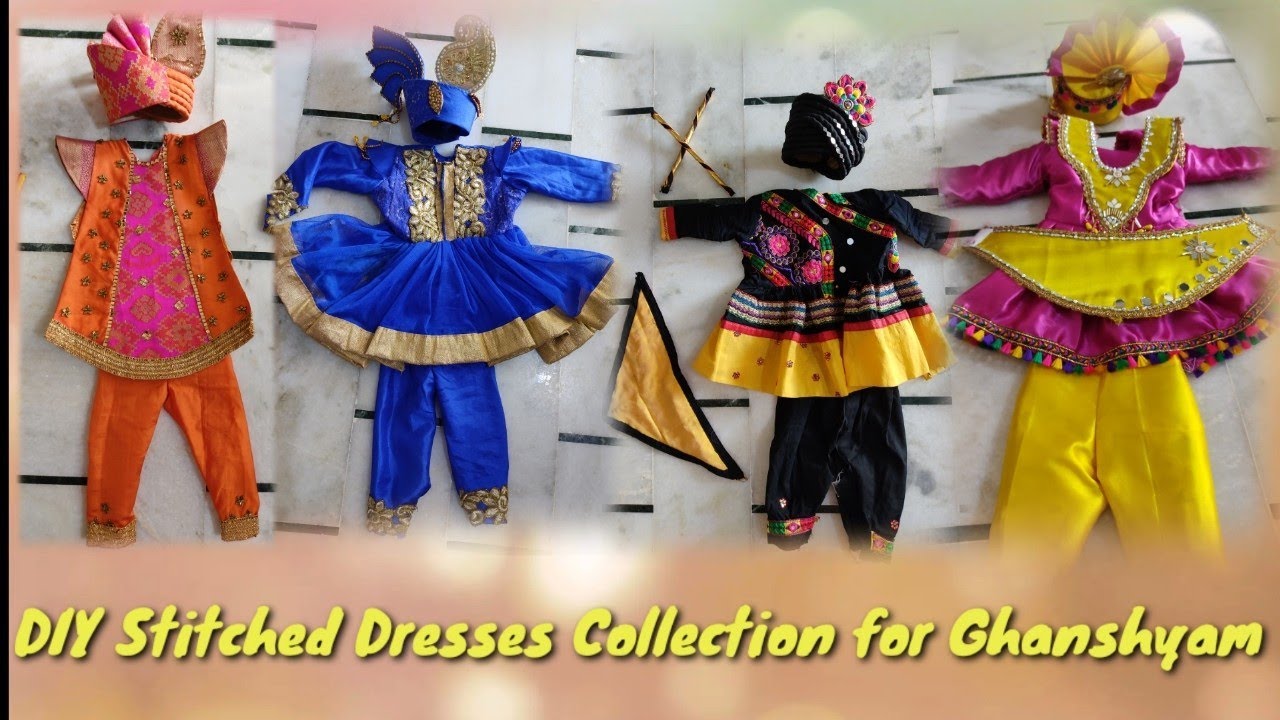 Designer Dress Collection for Swaminarayan bhagwaan | vagha & Pagh ...