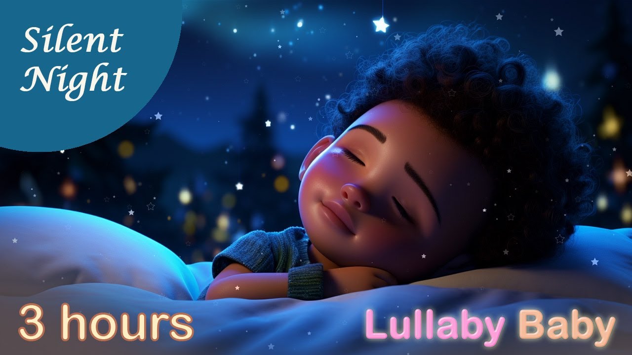 3 HOURS SILENT NIGHT ♫ Music Box ♫ Lullaby for Babies to go to Sleep ...