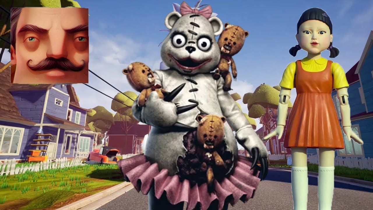 Hello Neighbor - My New Neighbor Mama Bear (Dark Deception) Act 3 ...