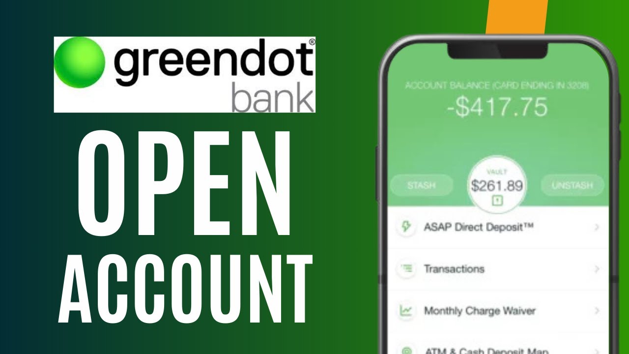 Apply for Green Dot Bank A/C - YouTube