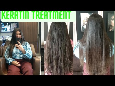 keratin treatment before and after look l full process of keratin ...