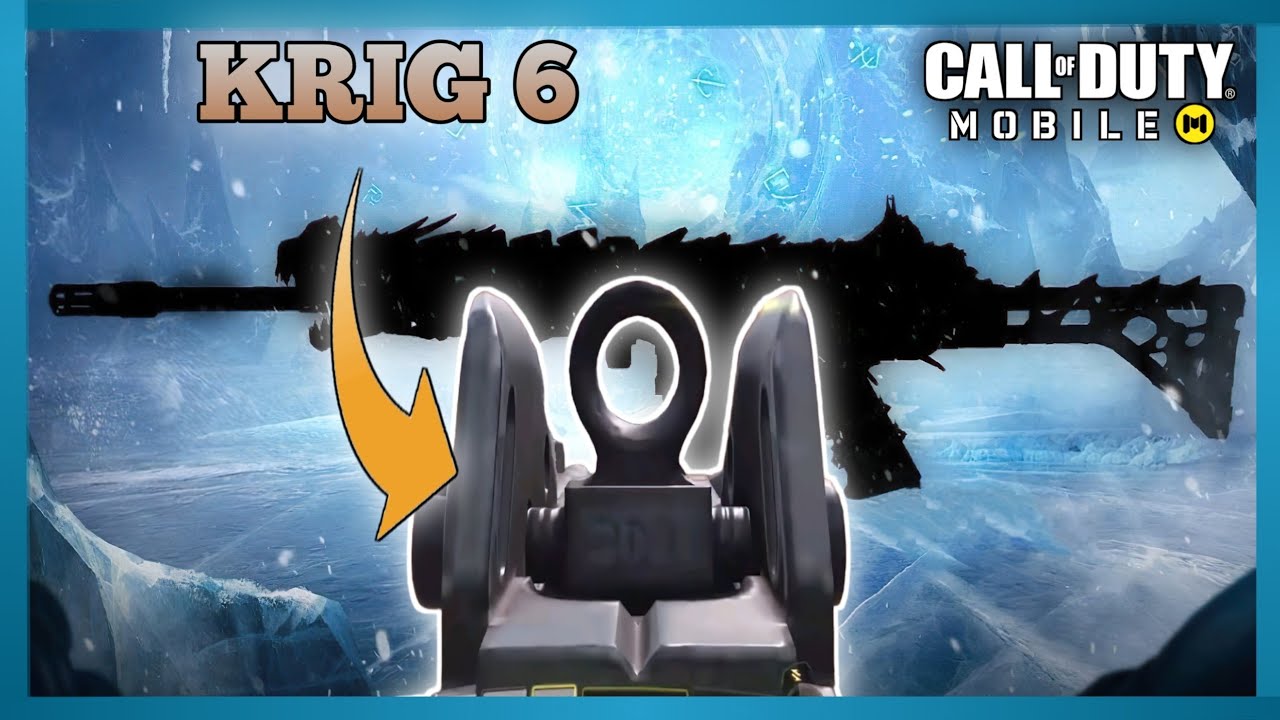 🚨"SEASON 9" NEW KRIG 6 IRON SIGHT *GAMEPLAY" OFICIAL 🤯 NUEVA ARMA ...
