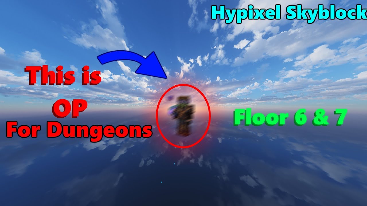 This is OP in DUNGEONS - Hypixel Skyblock - YouTube