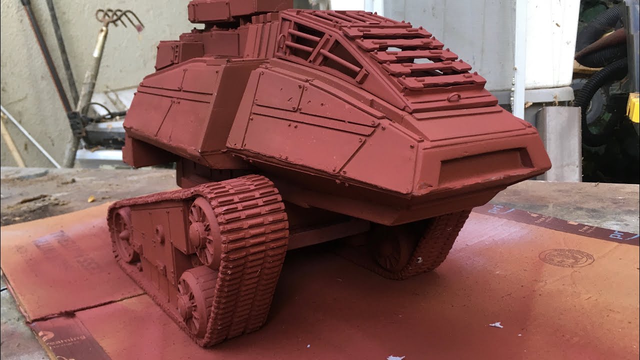 Dreadnok Custom HISS Tank Part 2 - YouTube