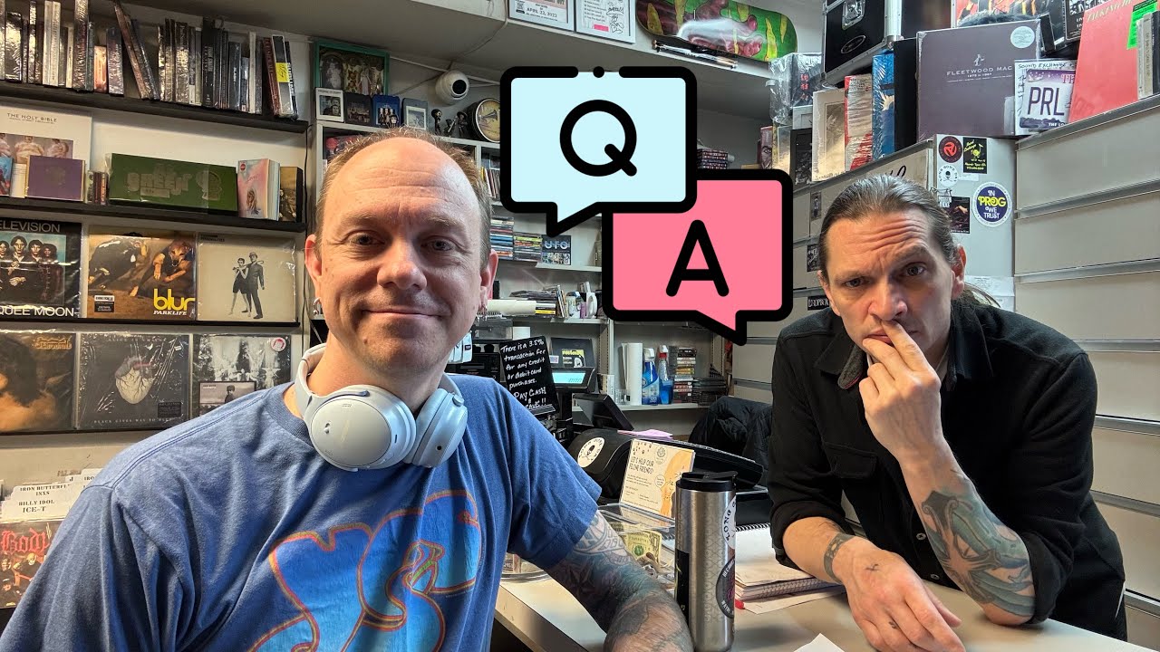 Record Store Owner Q&A - YouTube