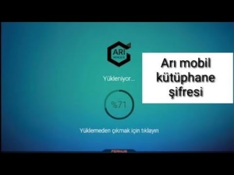 Ari Mobil kutuphane her gercek sifre（＾ω＾）