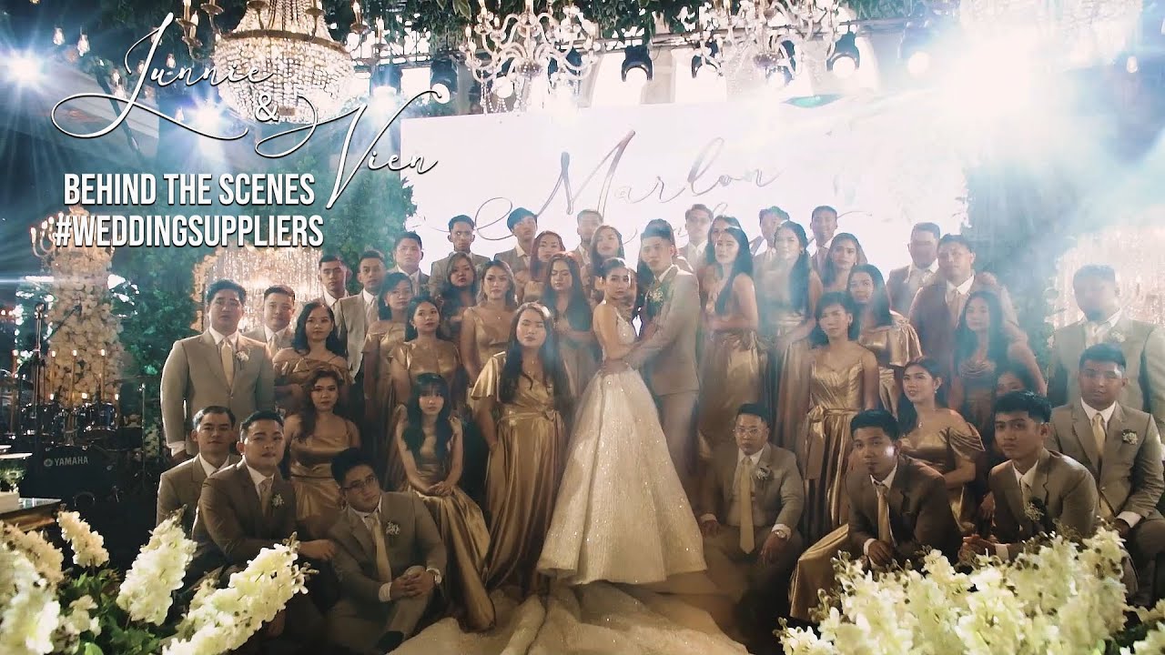 JUNNIE & VIEN WEDDING | Behind the Scenes - YouTube