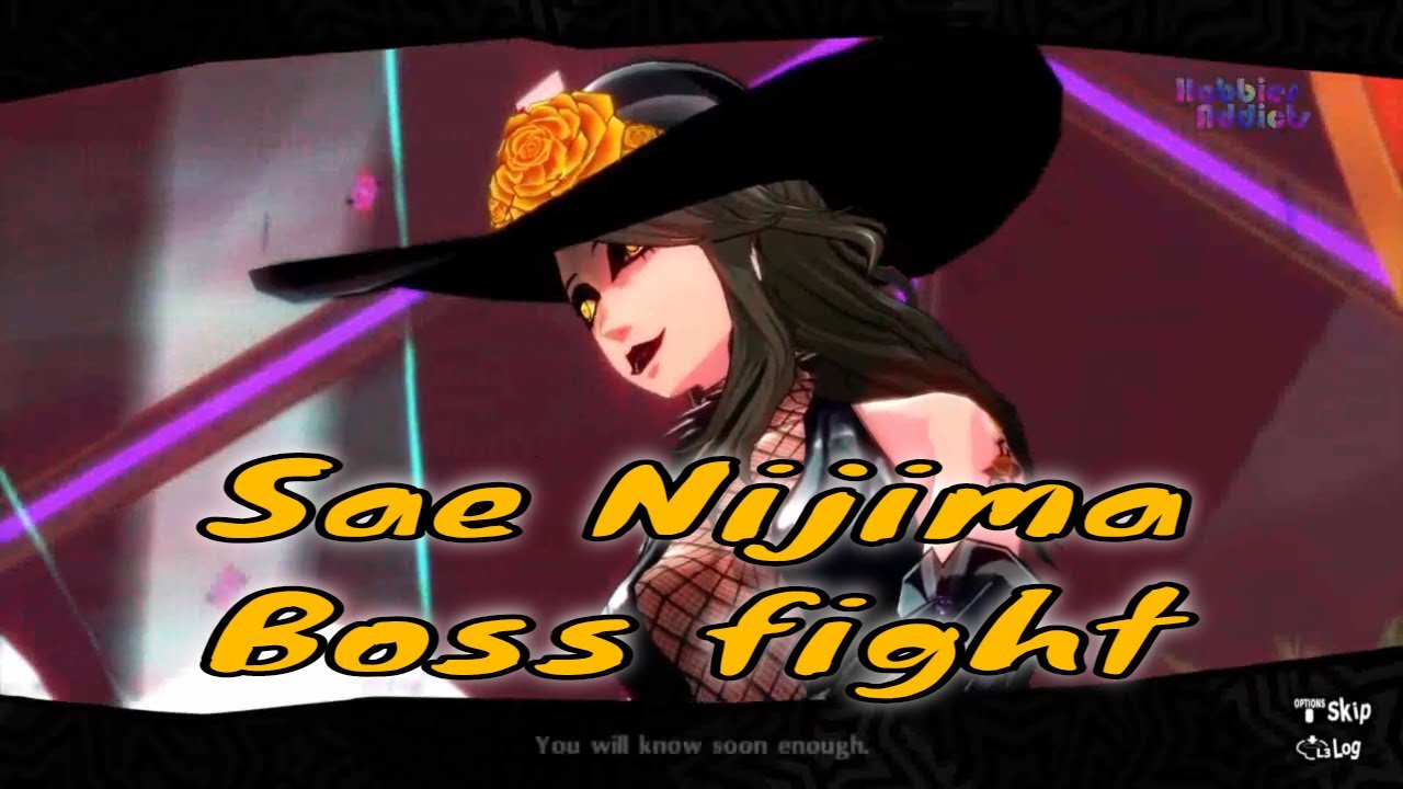 Persona 5: Royal | Sae Nijima Boss Fight - YouTube
