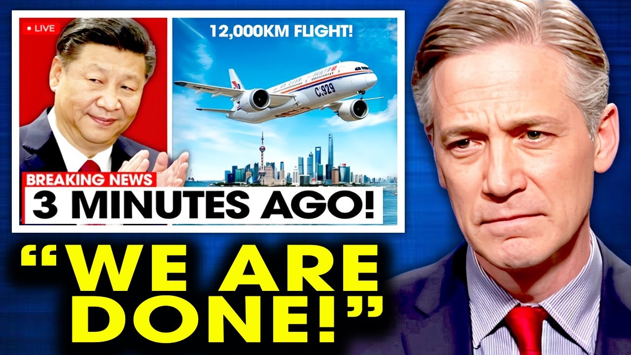 BOEING CEO SHUT QUIET On LIVE TV After China’s C929 Crushes 12,000km ...