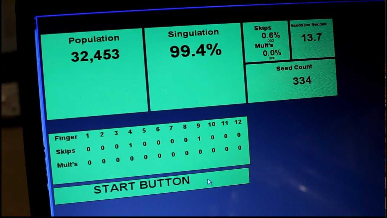 Corn Planter Seed Meter Test Stand - YouTube