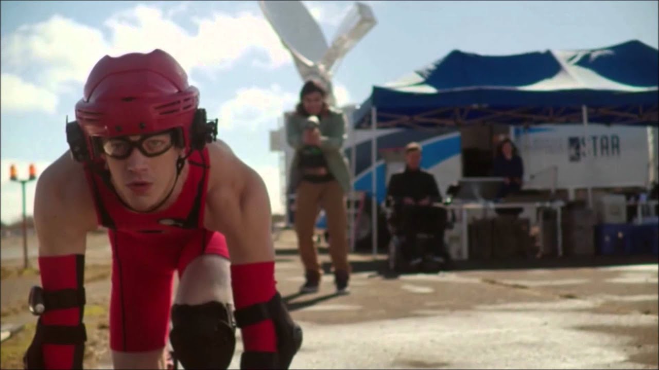 Flash's First Test Run - YouTube