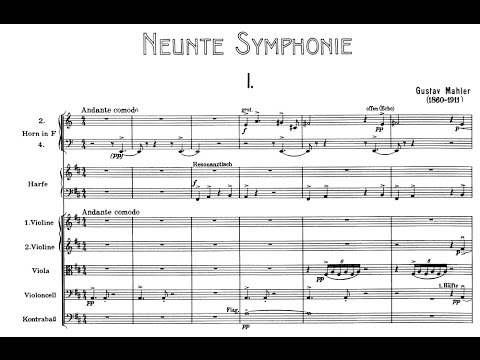 Mahler's 9th Symphony (Audio + Score)