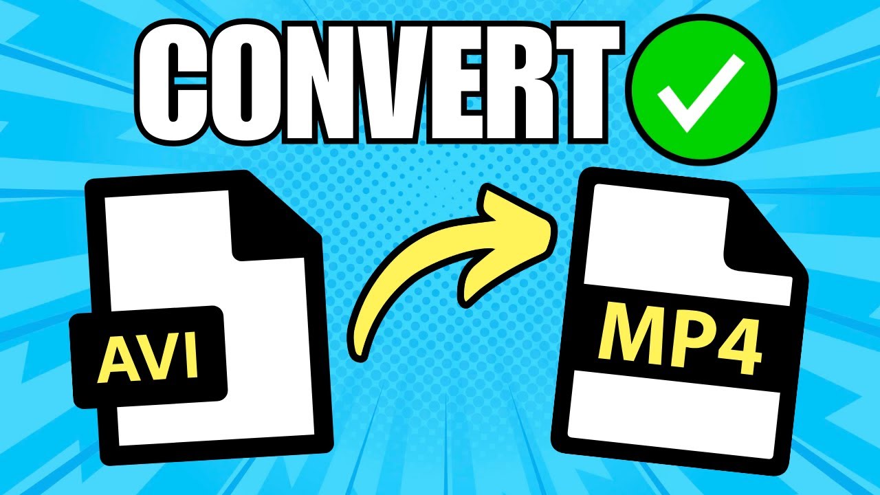 How To Convert AVI To MP4 File (VLC Media Player) - YouTube
